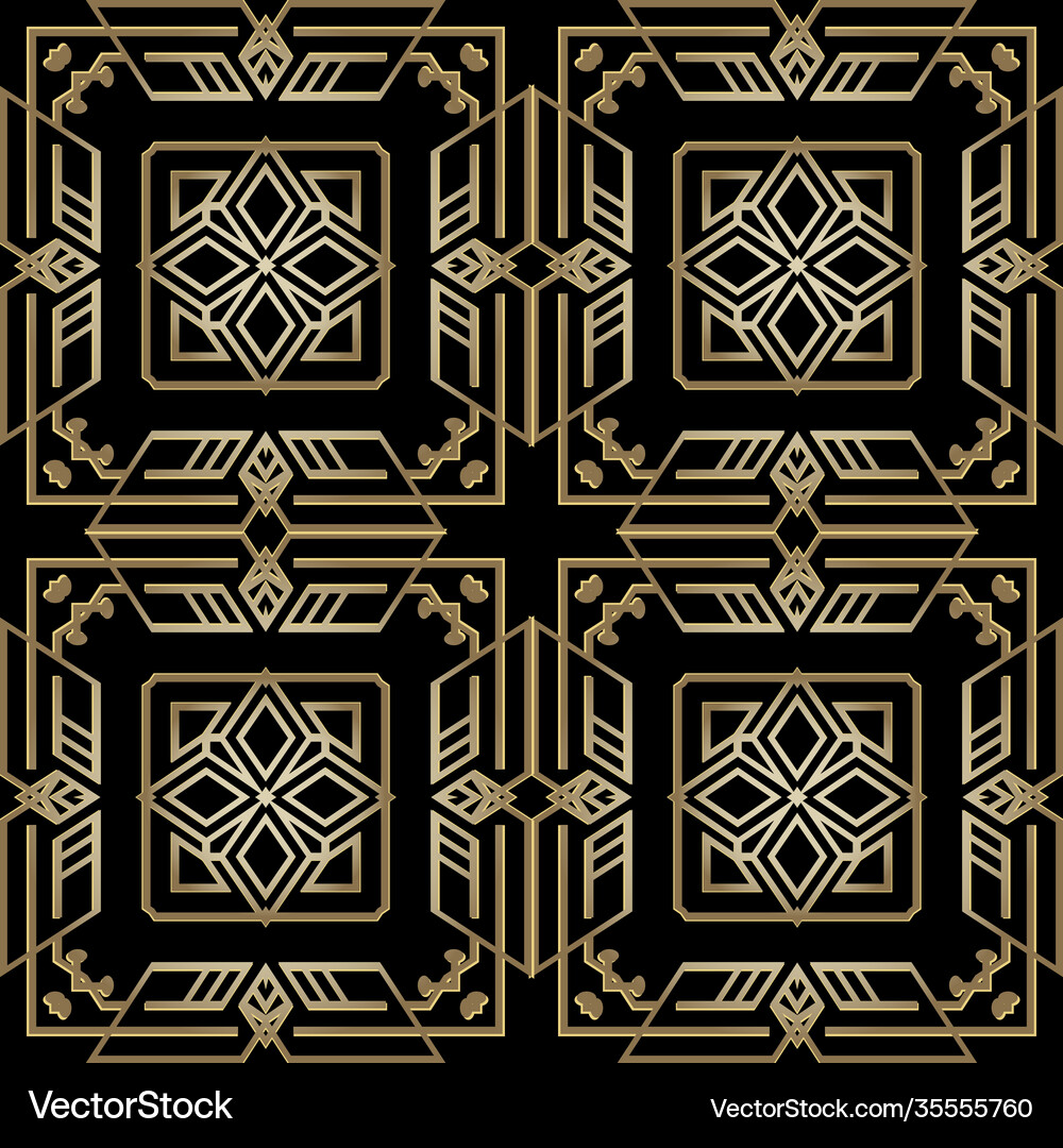 Lines geometric seamless pattern tribal ethnic Vector Image