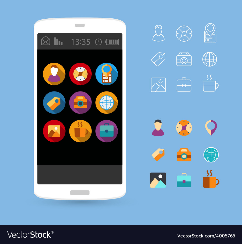 Buttons Royalty Free Vector Image - VectorStock