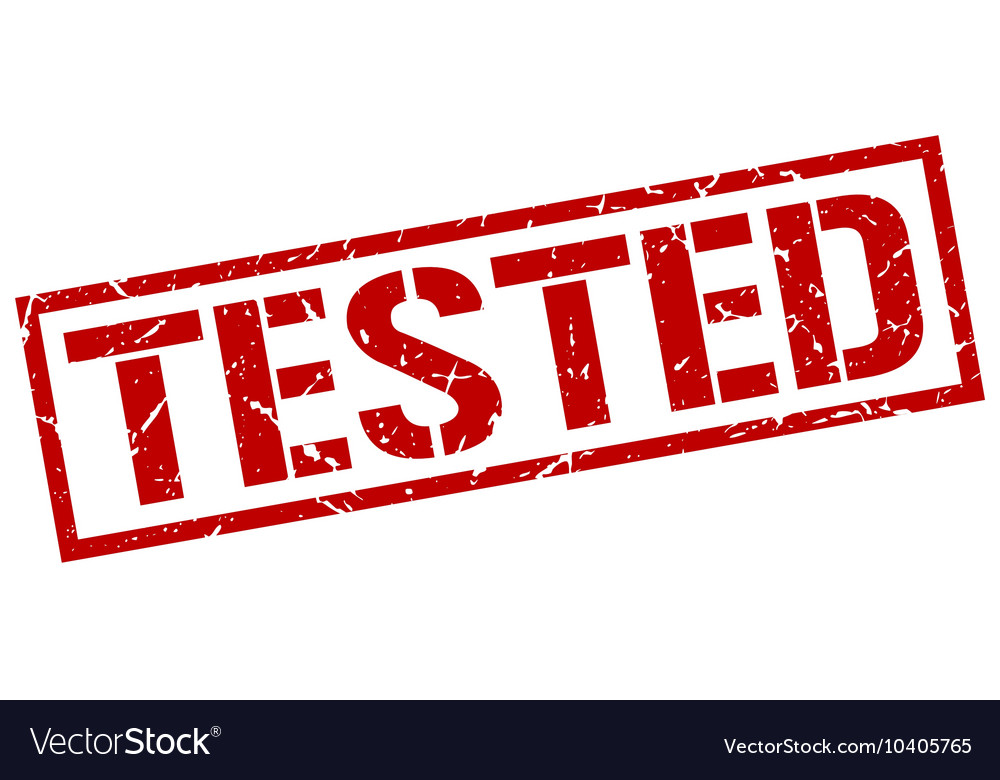 Tested stamp Royalty Free Vector Image - VectorStock Tested stamp Royalty Free Vector Image - VectorStock