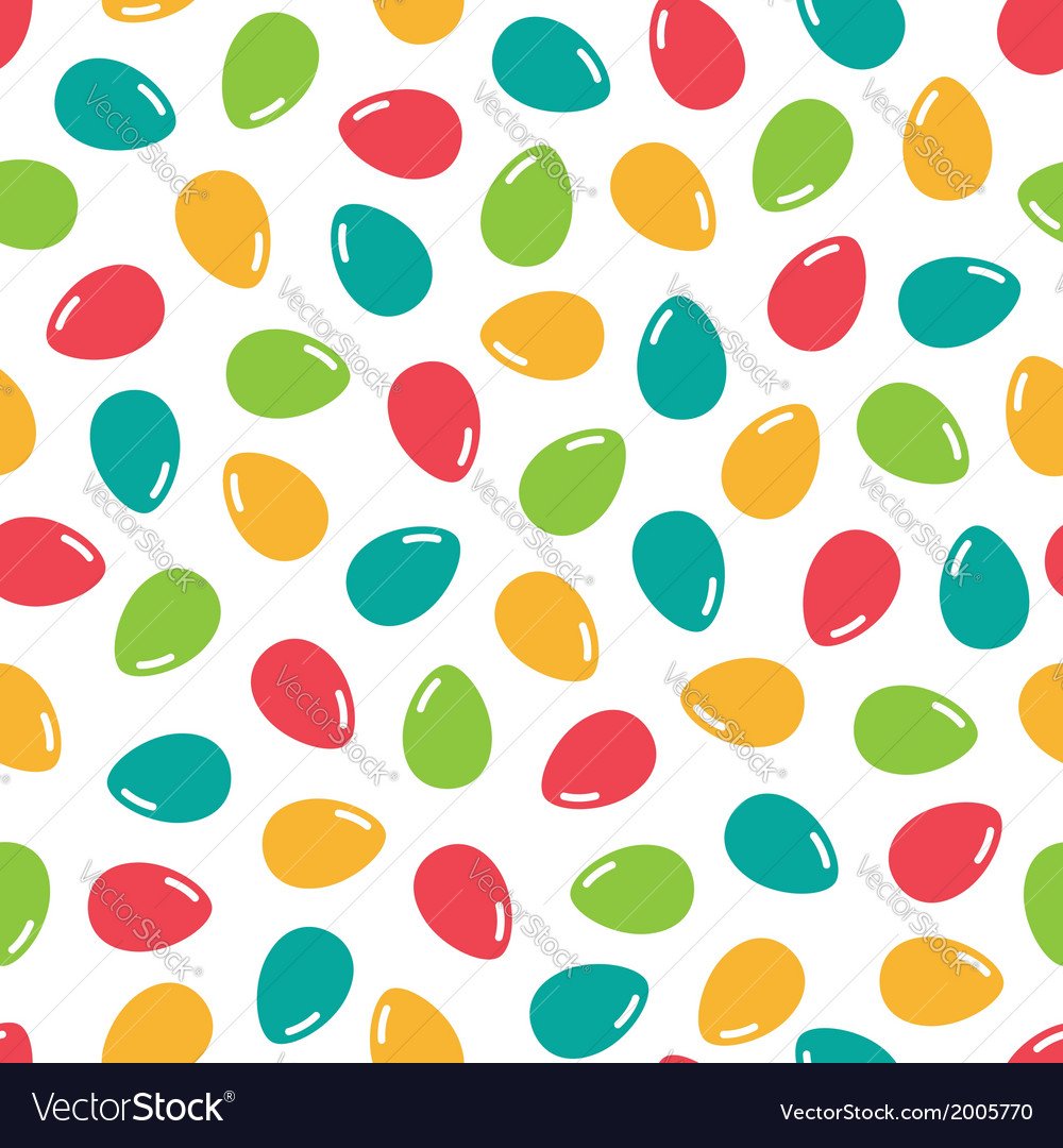 Easter seamless pattern 2 Royalty Free Vector Image