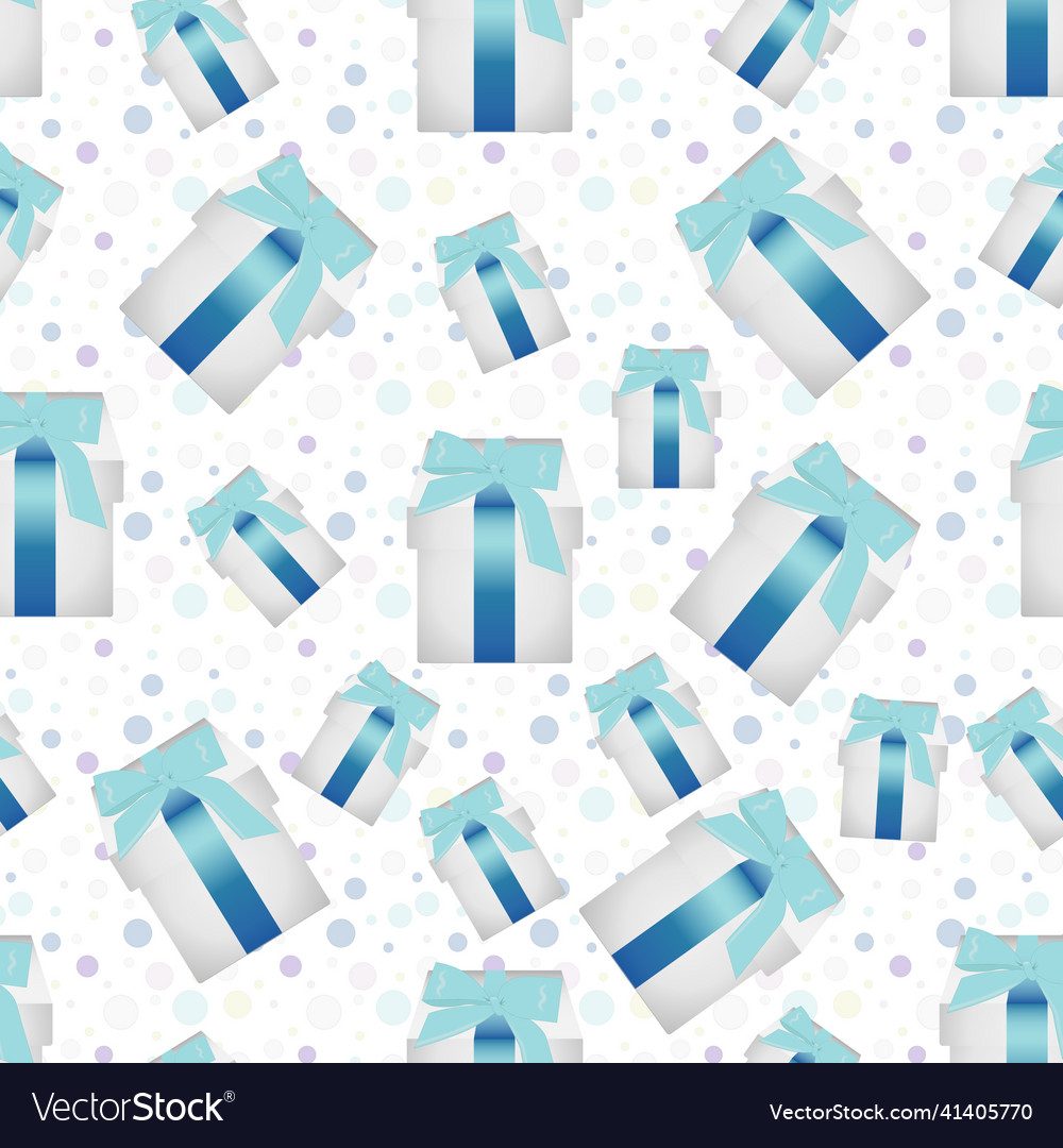 Gift pattern Royalty Free Vector Image - VectorStock