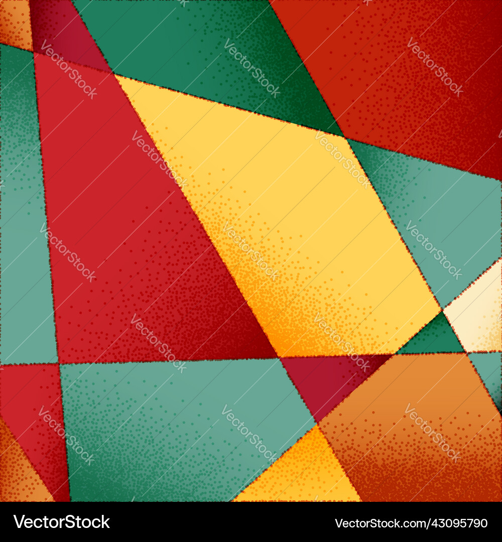 Abstract background with vibrant colors and retro Vector Image