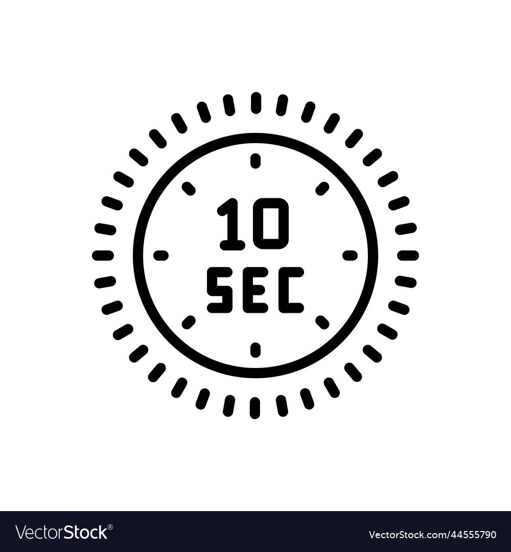 Sec Royalty Free Vector Image - VectorStock