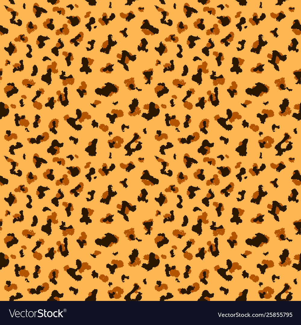Leopard pattern design Royalty Free Vector Image