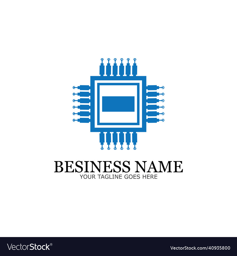 Cpu processor line icon for websites and mobile Vector Image Cpu processor line icon for websites and mobile Vector Image