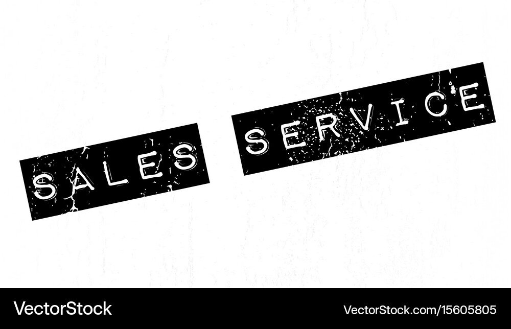 Sales service rubber stamp Royalty Free Vector Image