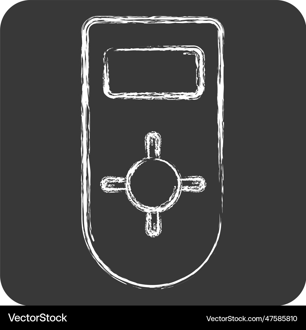 Icon remote control 2 related to air conditioning Vector Image