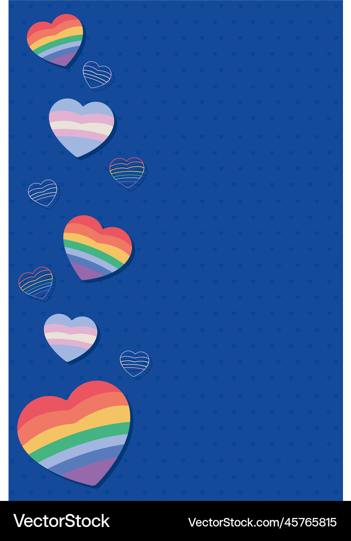 Lgbti community poster Royalty Free Vector Image