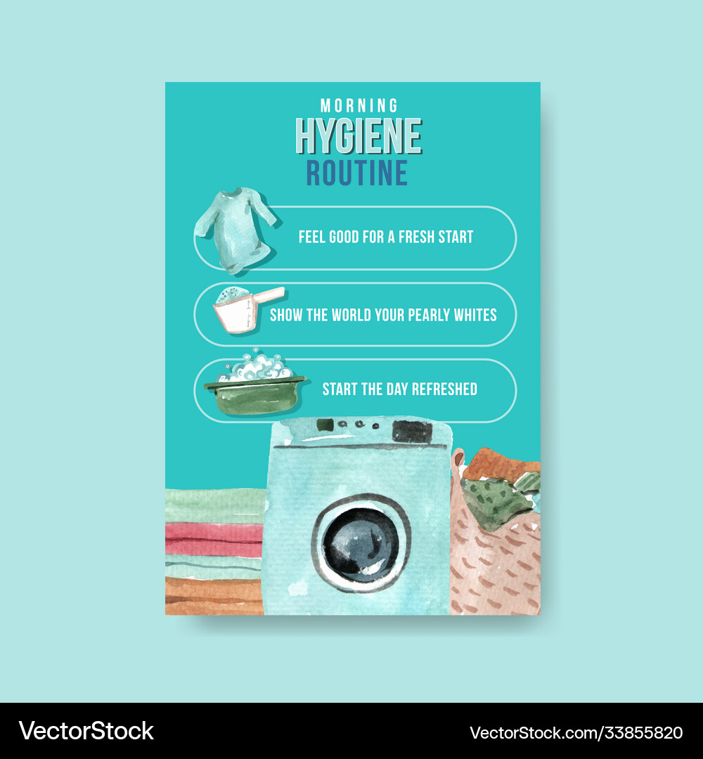 Information template with daily life design Vector Image