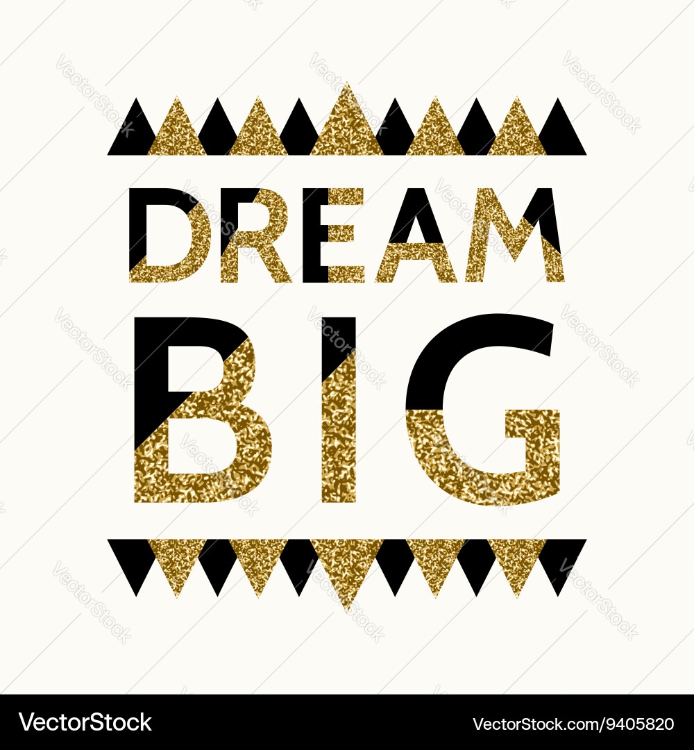 Motivational quote poster Royalty Free Vector Image