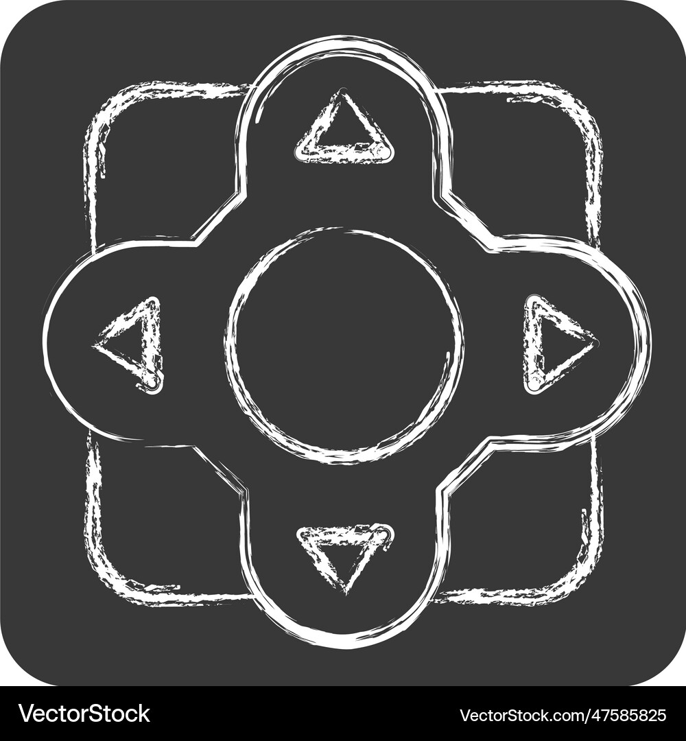 Icon remote control related to air conditioning Vector Image