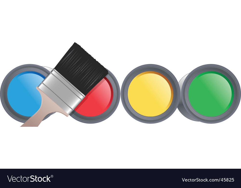 Paint Royalty Free Vector Image - VectorStock