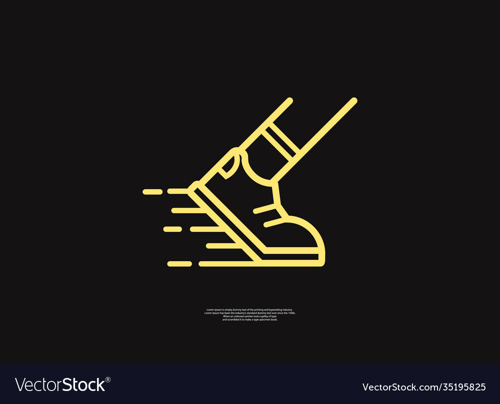 Run Royalty Free Vector Image - VectorStock