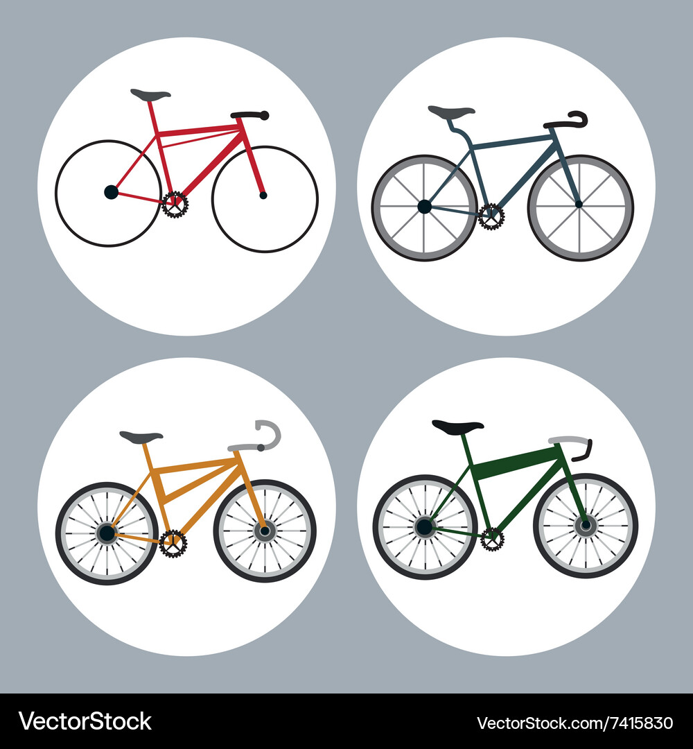 Ride a bike design Royalty Free Vector Image - VectorStock