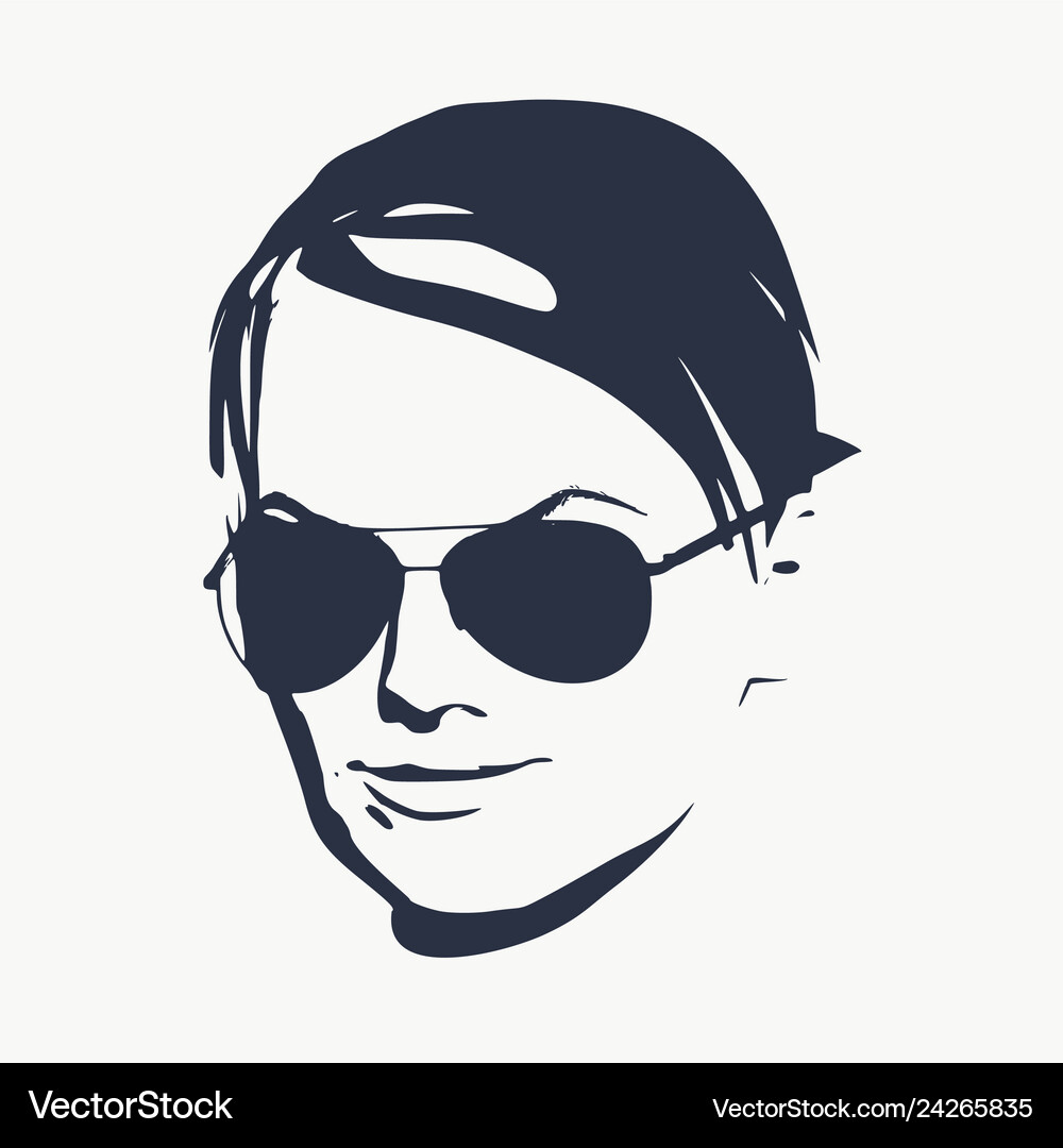 Beautiful lady portrait Royalty Free Vector Image