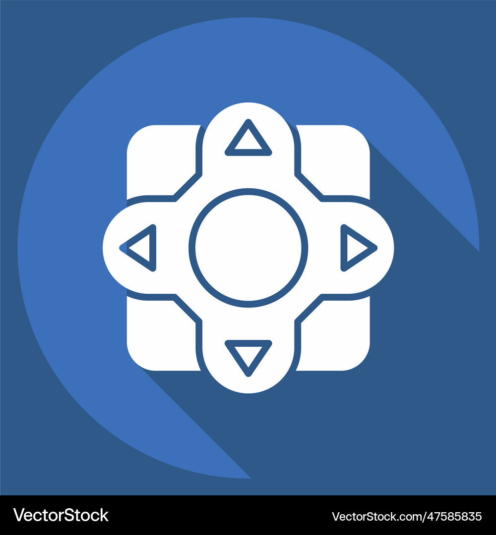 Icon remote control related to air conditioning Vector Image