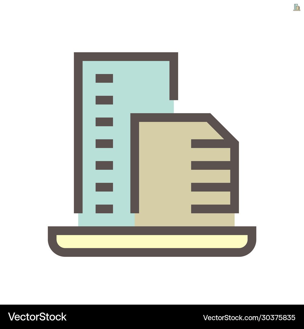 Real estate agent icon design on white Royalty Free Vector
