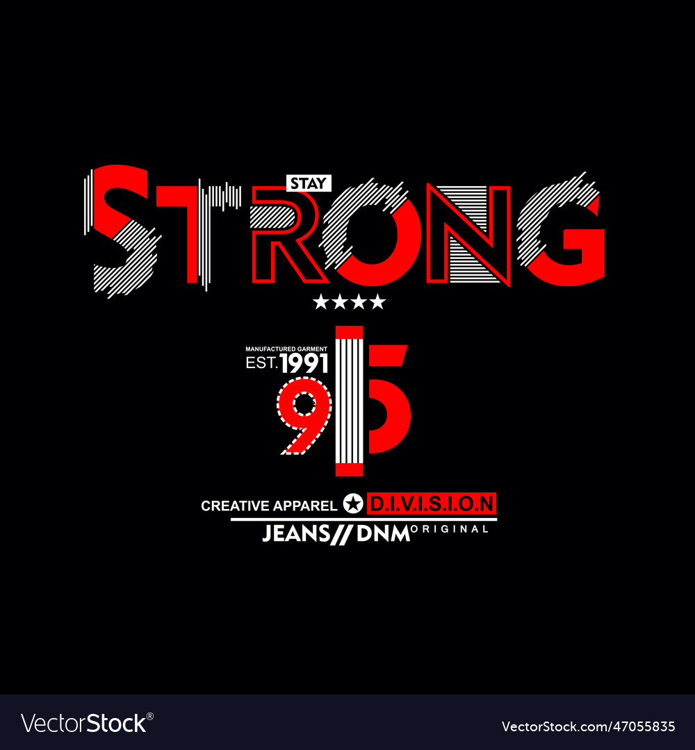 Strong Royalty Free Vector Image - VectorStock