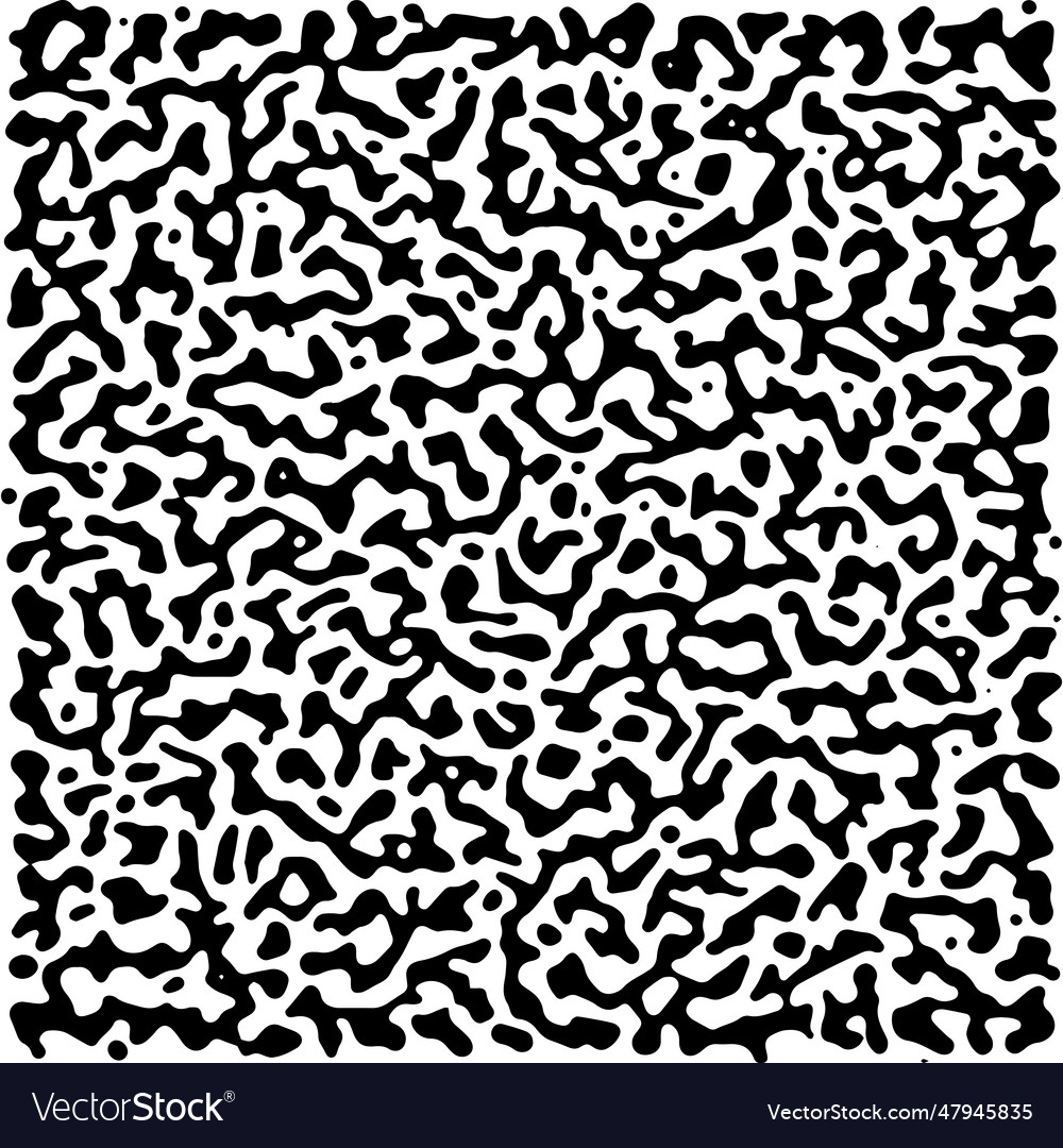 Turing pattern textures abstract background Vector Image