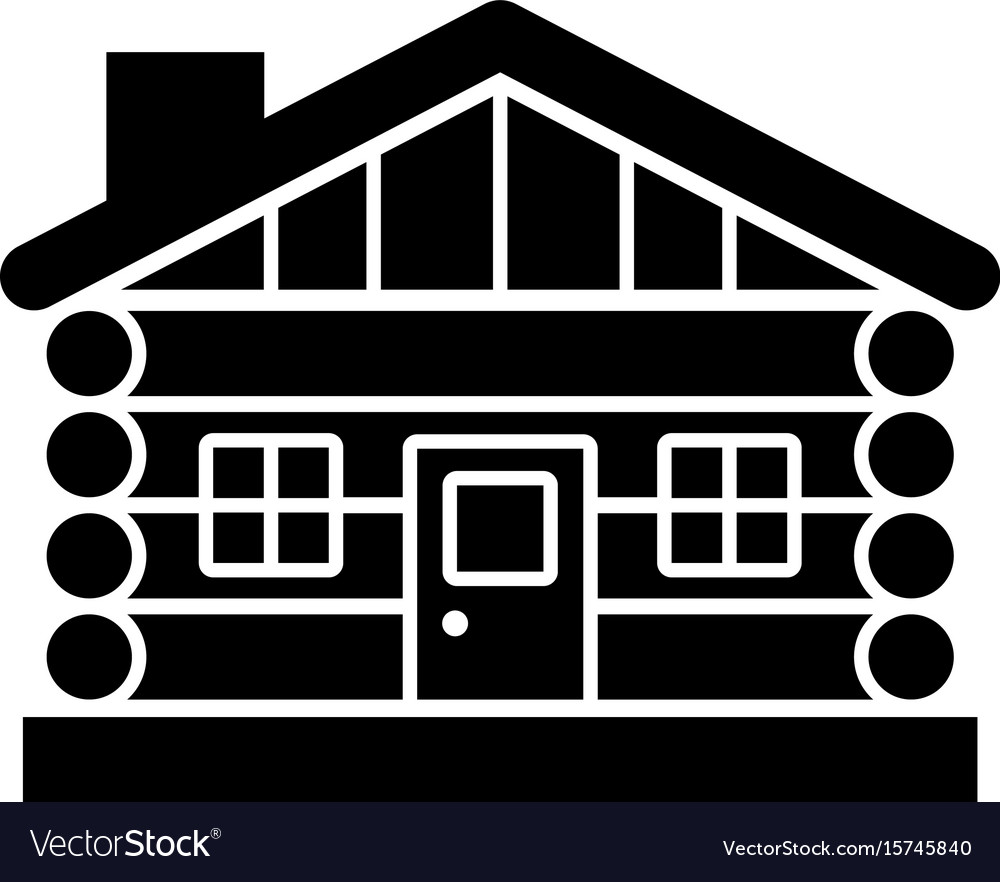 Log cabin Royalty Free Vector Image - VectorStock