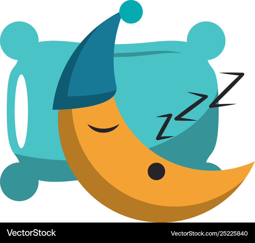 Sleep and rest cartoons Royalty Free Vector Image