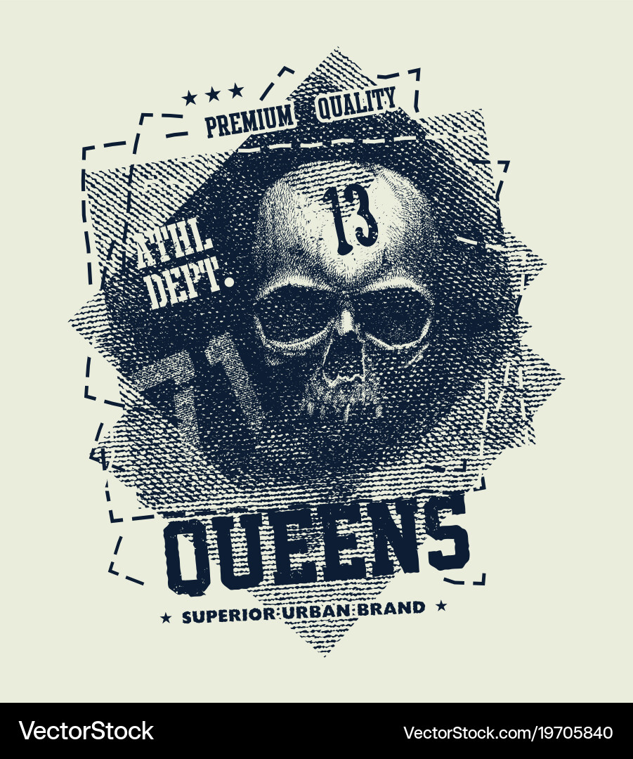 Vintage urban typography Royalty Free Vector Image