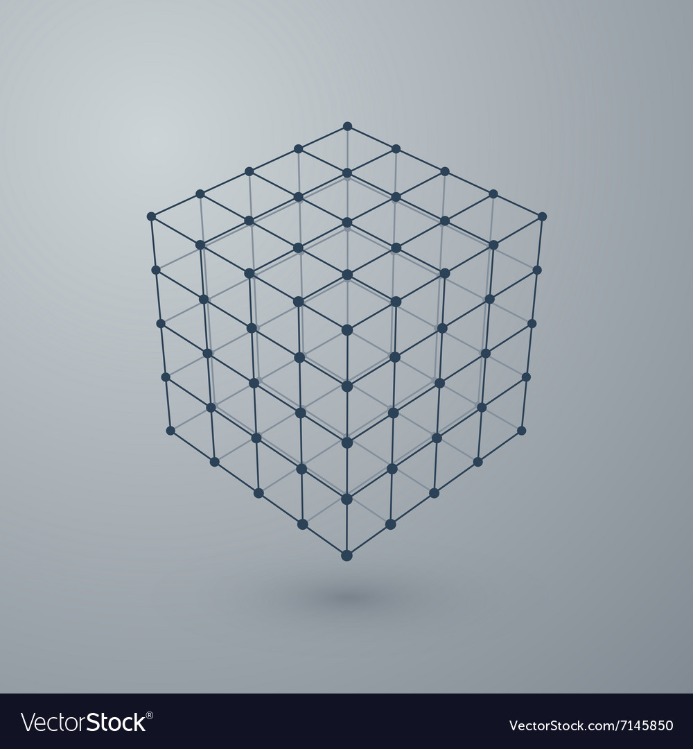 A polygonal shape Royalty Free Vector Image - VectorStock