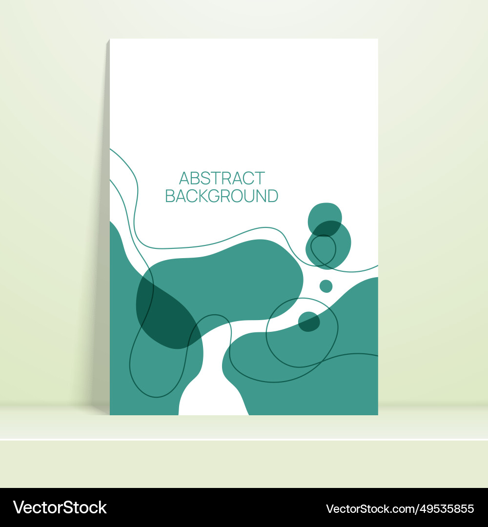 Poster on the shelf Royalty Free Vector Image - VectorStock