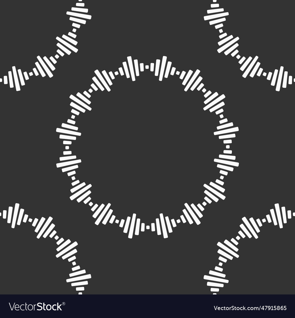 Abstract seamless pattern with circular Royalty Free Vector