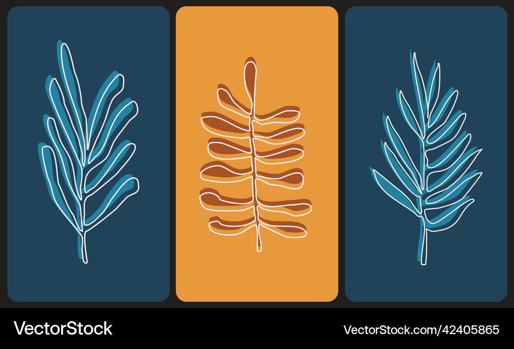 Doodle hand drawn phone wallpaper with abstract Vector Image