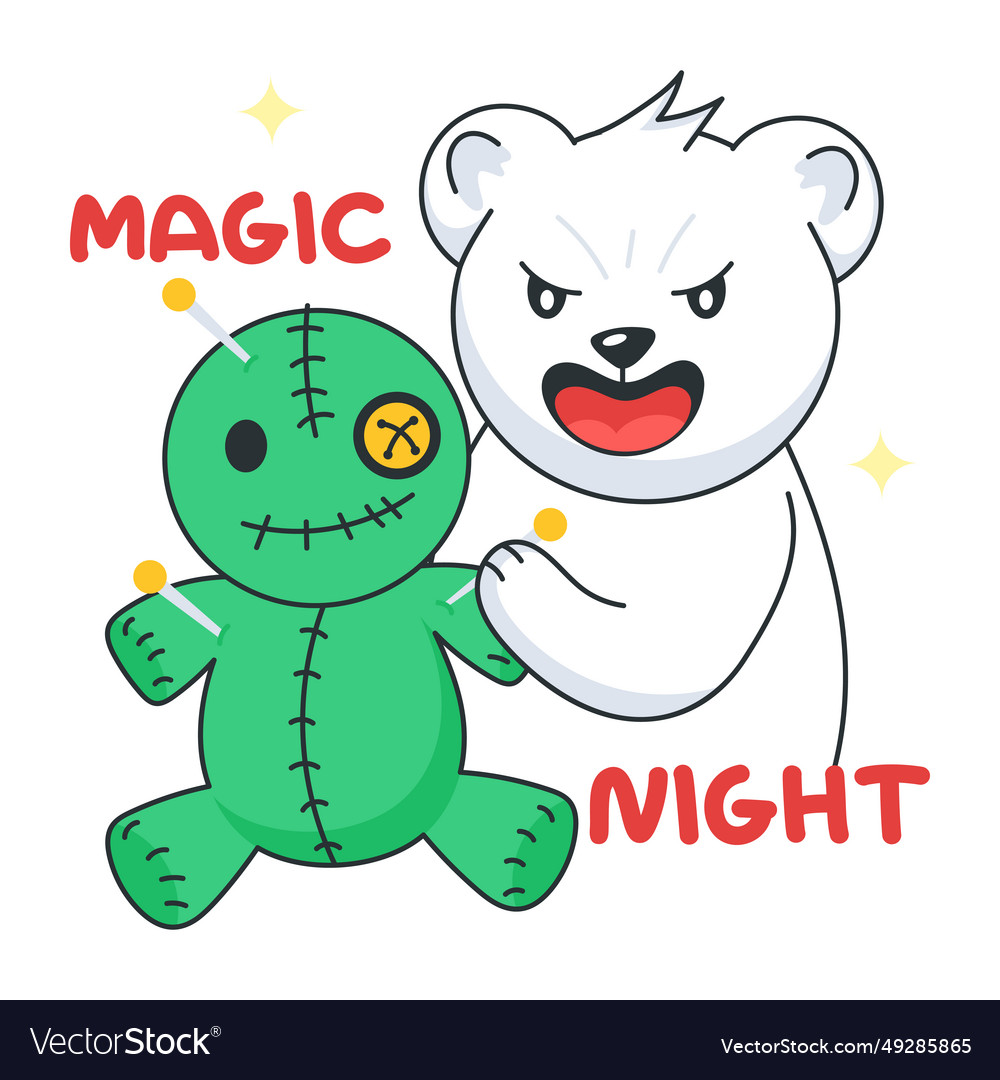 Voodoo magic Royalty Free Vector Image - VectorStock