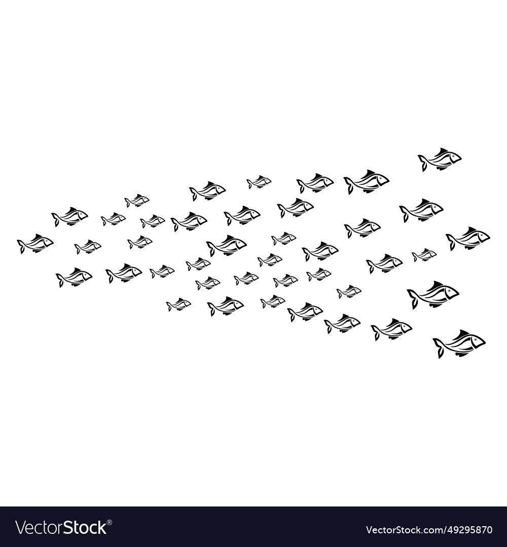 Fish abstract icon design logo templatecreative Vector Image Fish abstract icon design logo templatecreative Vector Image