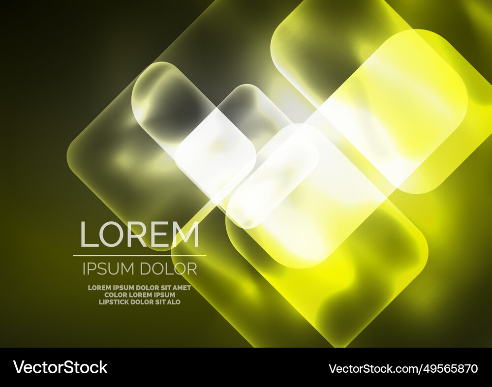 Trendy square blurred color abstract background Vector Image