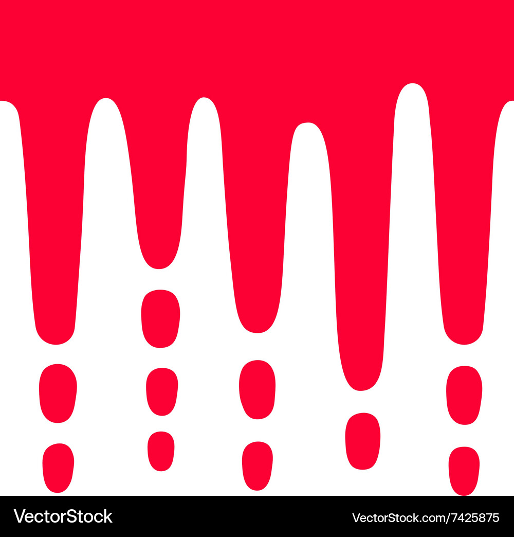 Colored seamless drips background Royalty Free Vector Image