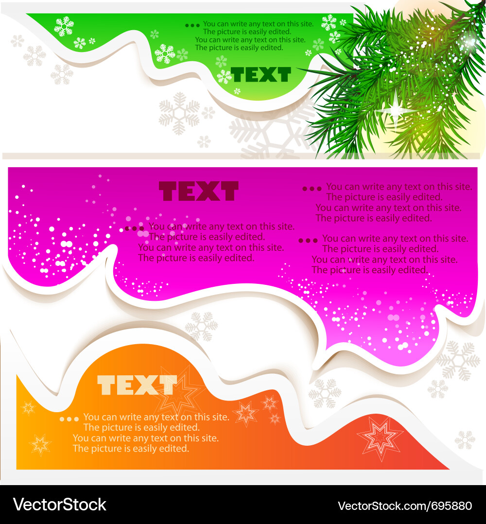 Christmas bubbles for speech Royalty Free Vector Image