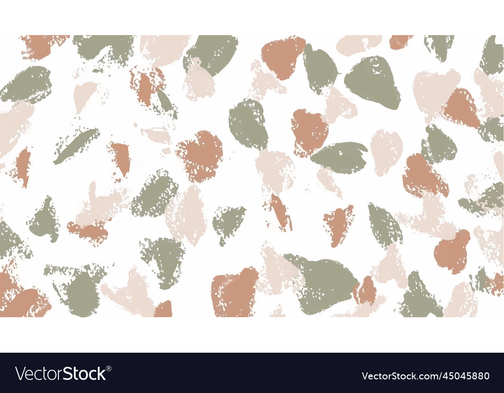 Earth tone watercolor minimal design for text Vector Image