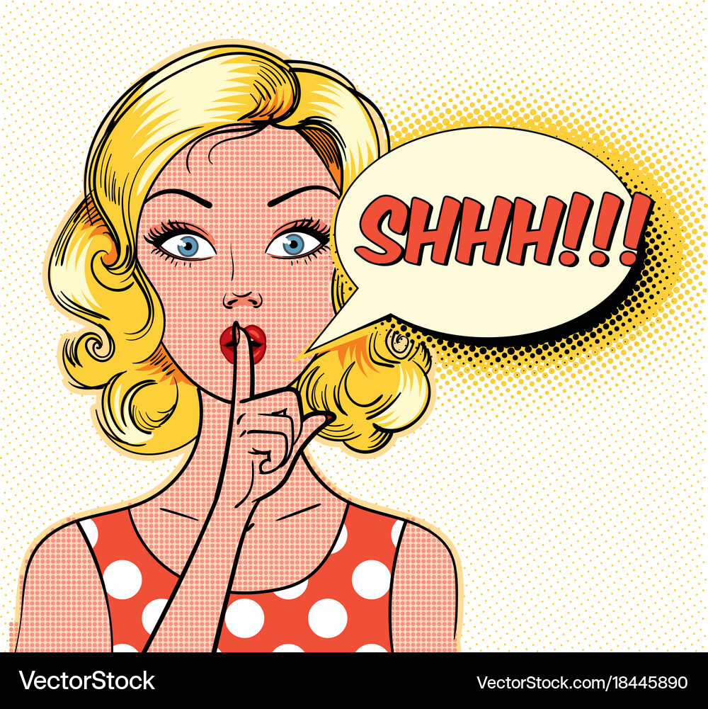 Pin up woman Royalty Free Vector Image - VectorStock