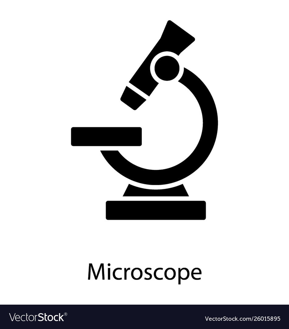 Optical microscope Royalty Free Vector Image - VectorStock