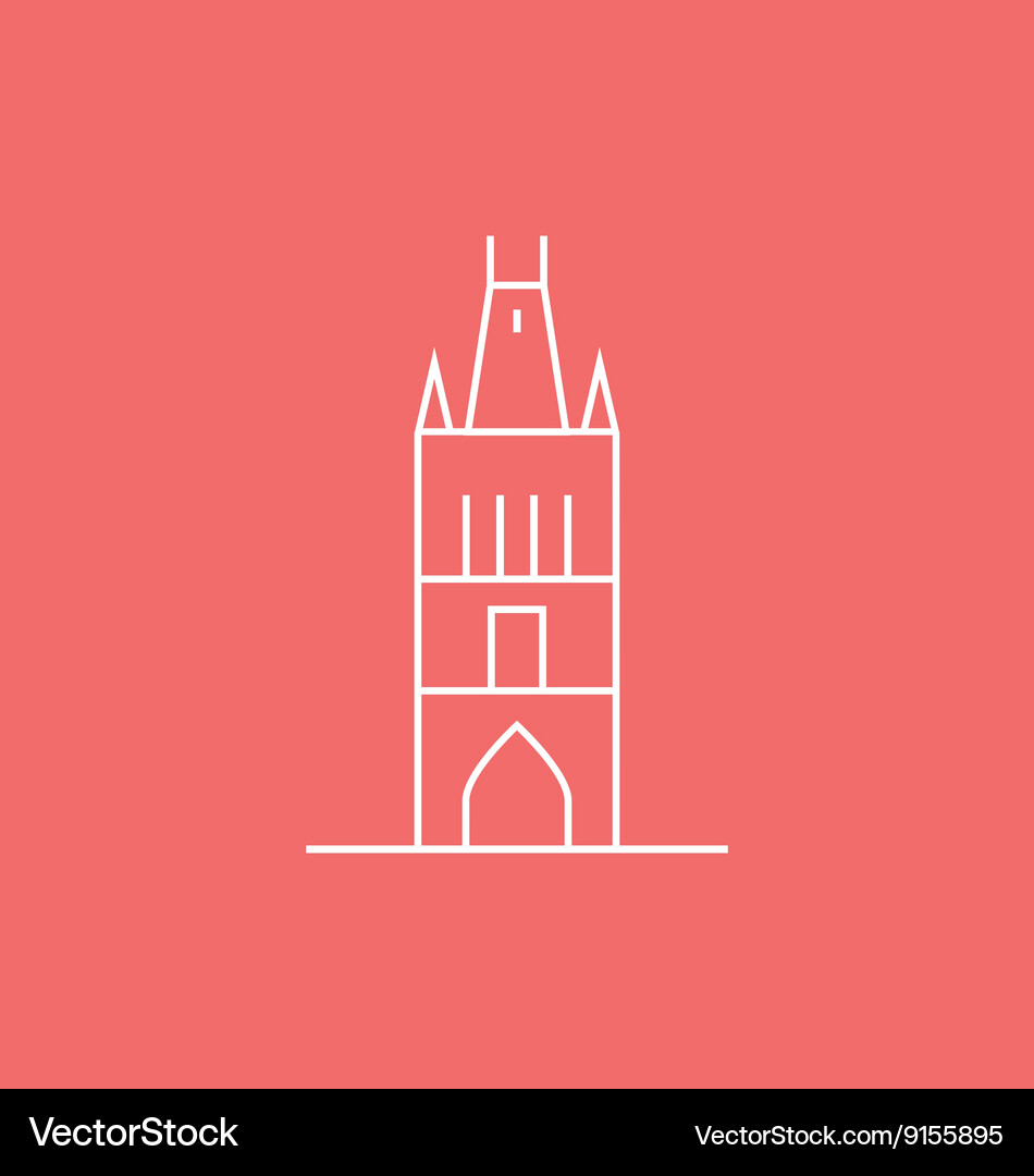 Prague Royalty Free Vector Image - VectorStock