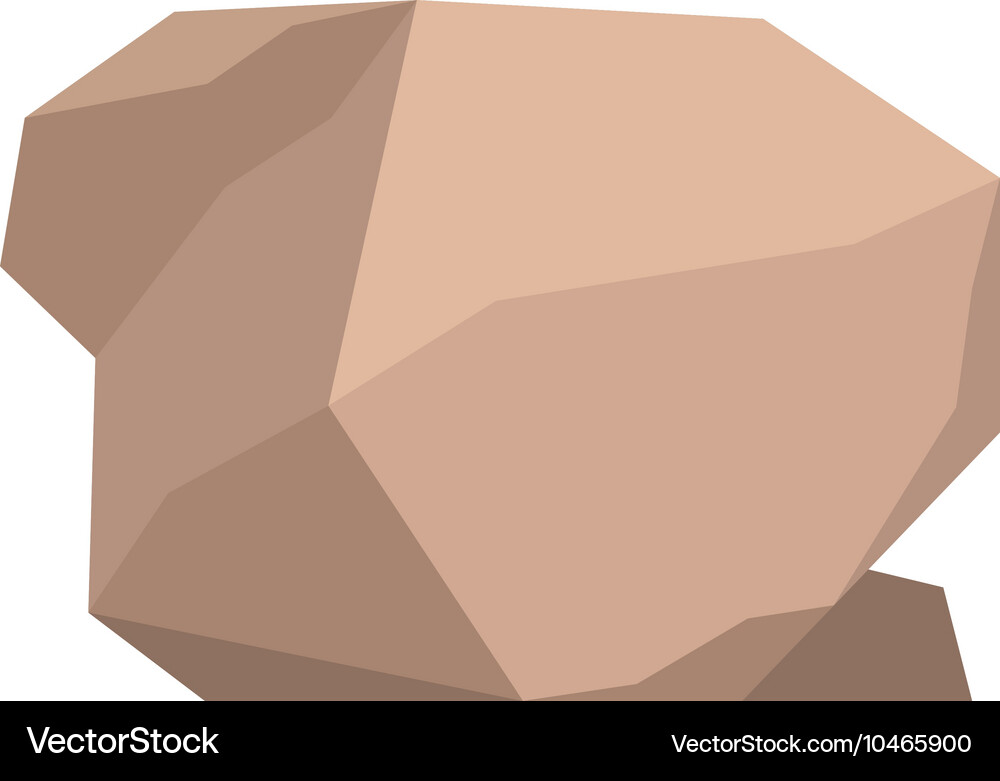 Rocks and stones Royalty Free Vector Image - VectorStock