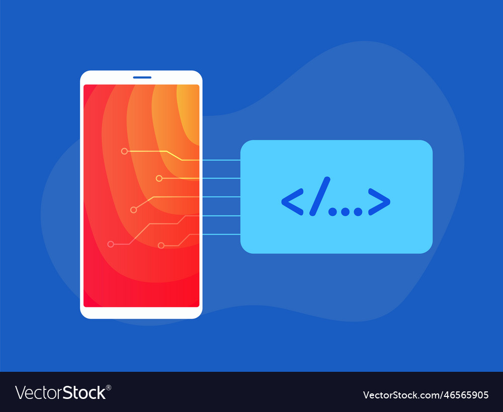 Artificial intelligence development services Vector Image