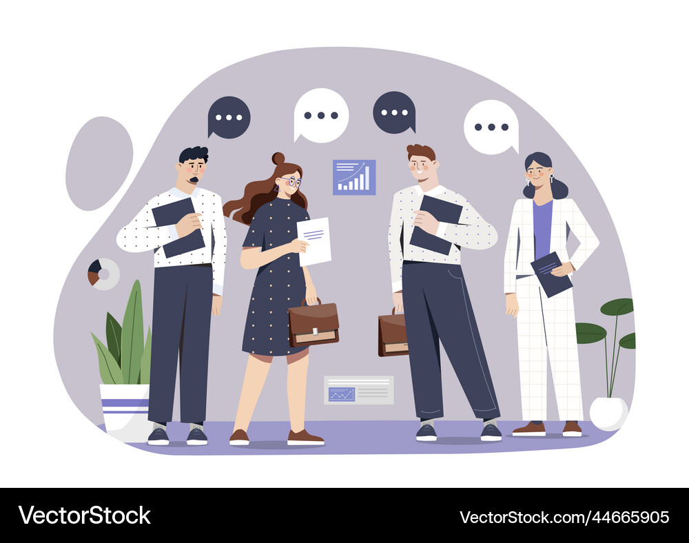 Group of businessmans Royalty Free Vector Image