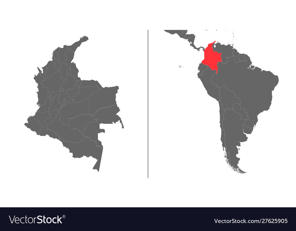 Map with location Royalty Free Vector Image - VectorStock