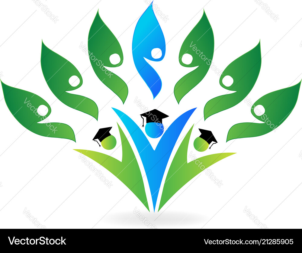 School graduates icon Royalty Free Vector Image