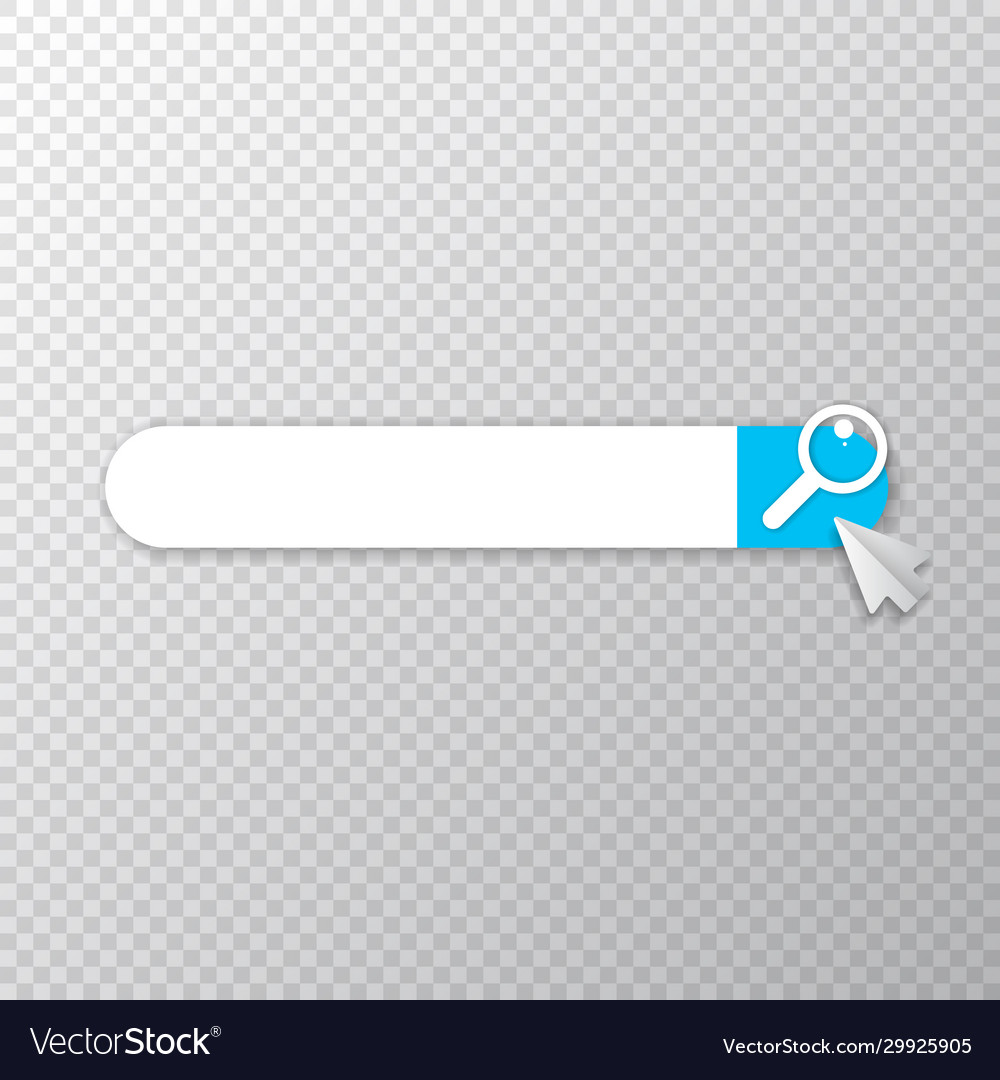 Search bar icon design template ui Royalty Free Vector Image