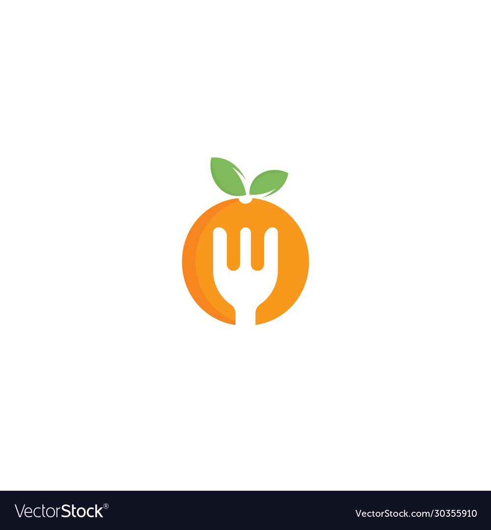 Logo Healthy Natural Food Royalty Free Vector Image Creative Organic