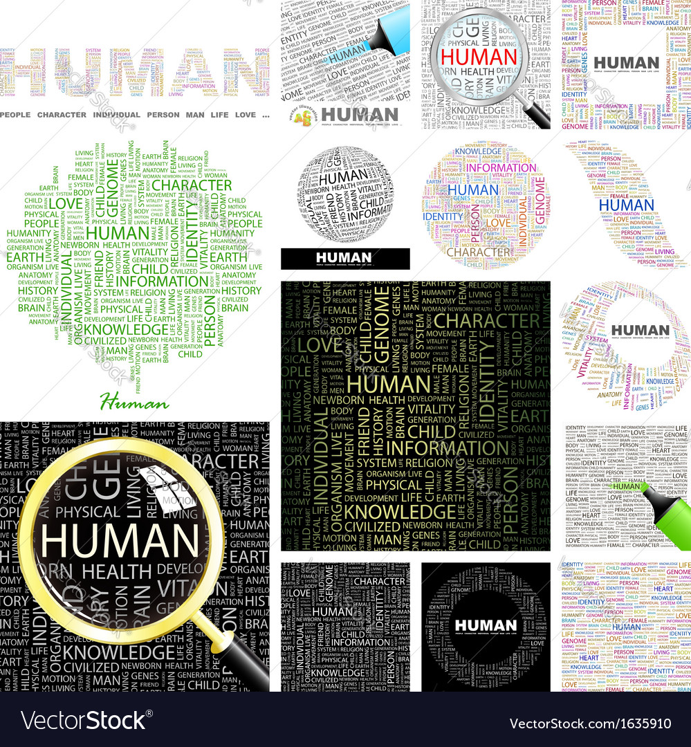 Human Royalty Free Vector Image - VectorStock