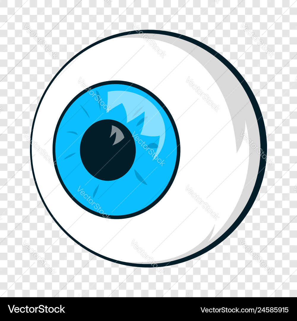 Eyes icon cartoon style Royalty Free Vector Image