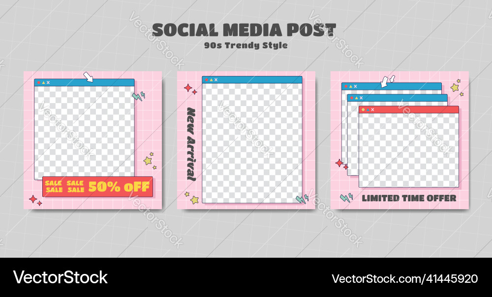 Square Instagram Homepage Template