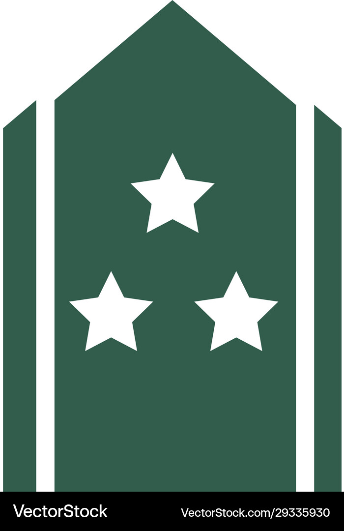 Military force medal isolated icon Royalty Free Vector Image